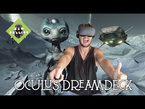New Reality | Oculus CV1 | Dreamdeck Обзор | Динозавры, инопланетяне ...