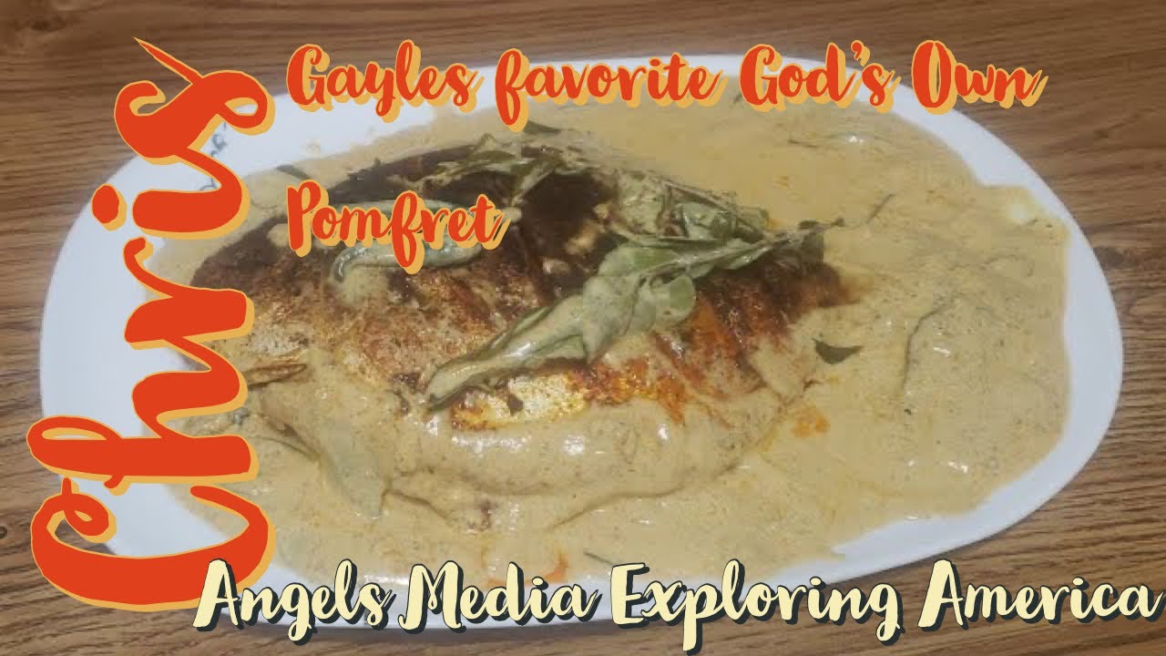 Chris Gayles favorite God's Own Pomfret l How to make God's Own Pomfret ...