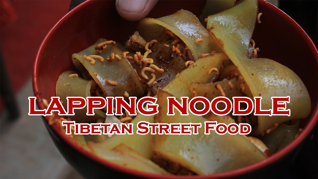 tibetan street food Laping। How Make Laping । Nepali food। tibetan ...