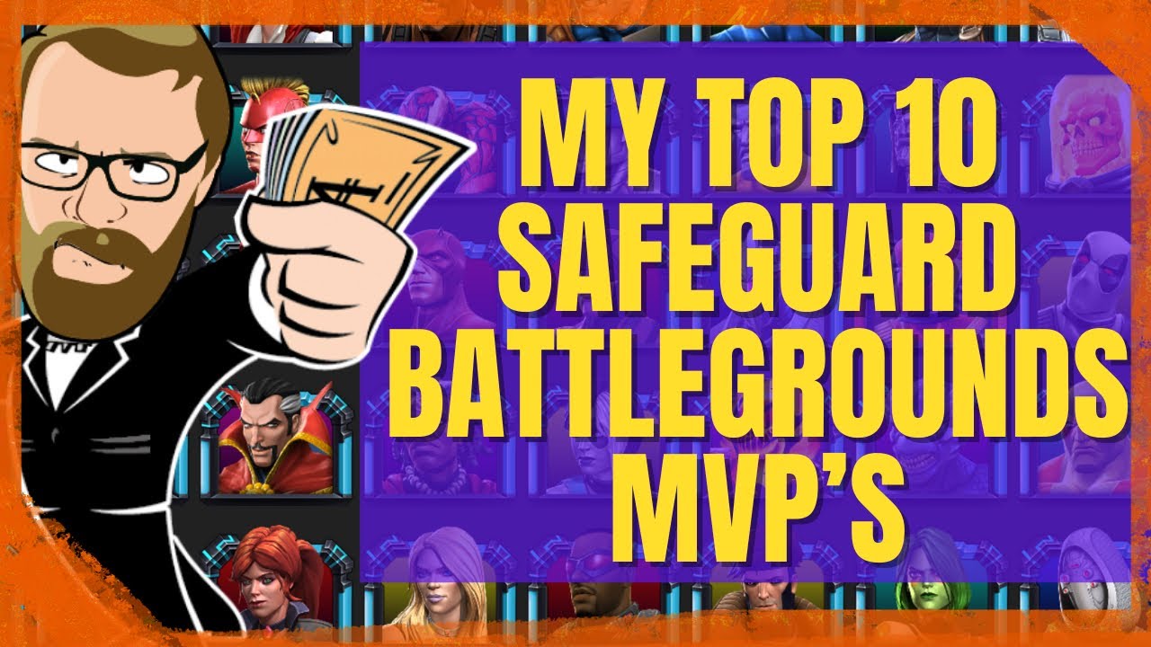 My Top 10 Champions For Safeguard Battlegrounds Meta! - YouTube