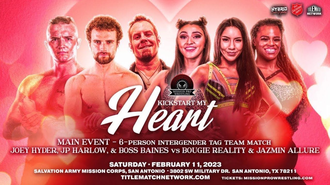 Mission Pro Wrestling’s “Kickstart My Heart” Main Event InterGender Tag ...