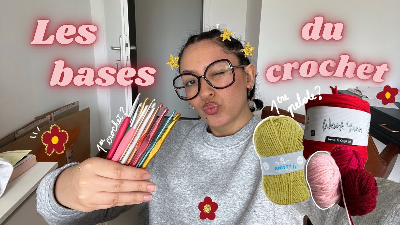 APPRENDRE LE CROCHET - EP 1 LE MATÉRIEL 🧶 - YouTube