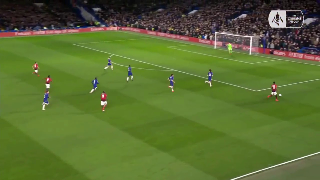 Paul Pogba Header Goal Vs Chelsea FA Cup 18/02/19 - YouTube