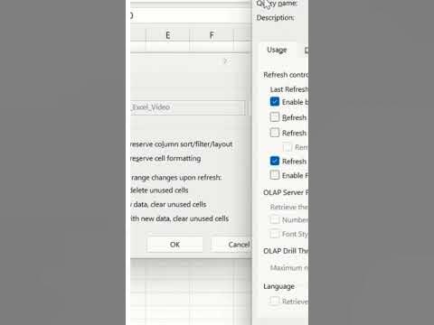 How to Auto Refresh External 💻📊 Data in Excel 🔄 #viral #shorts #excel - YouTube