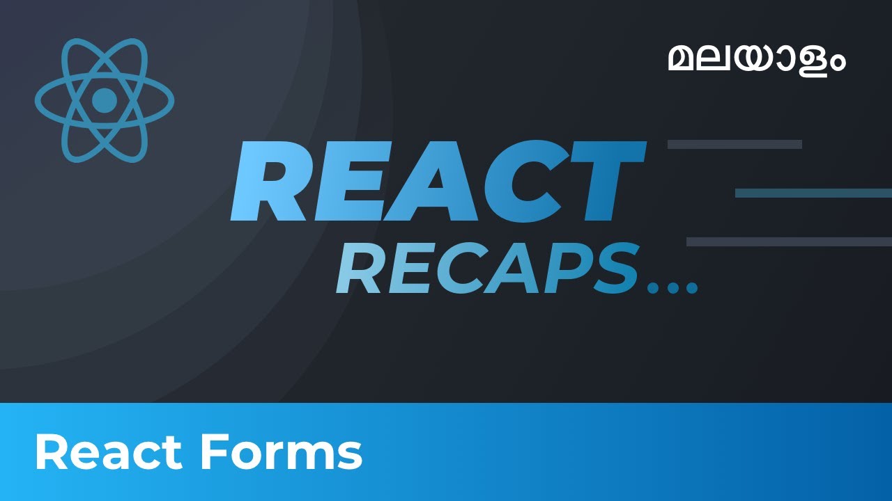 React Forms - Malayalam - YouTube