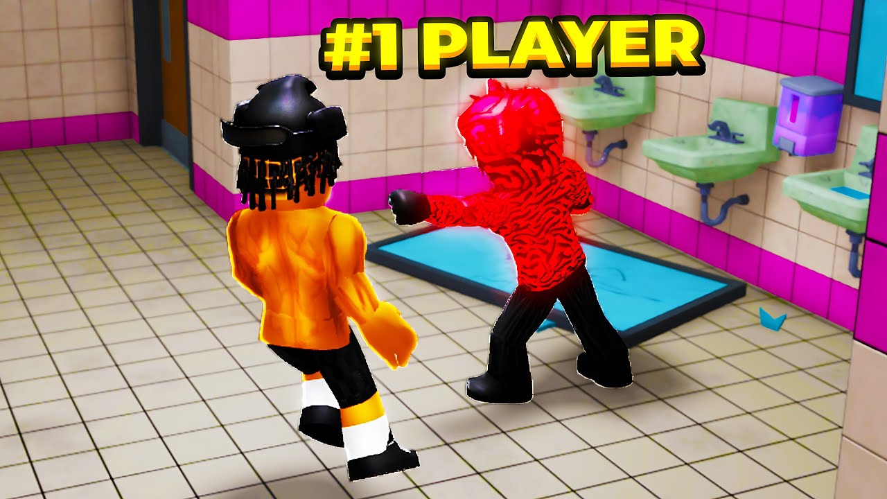 I 1v1ed the #1 PLAYER in Roblox Fight In A School - YouTube