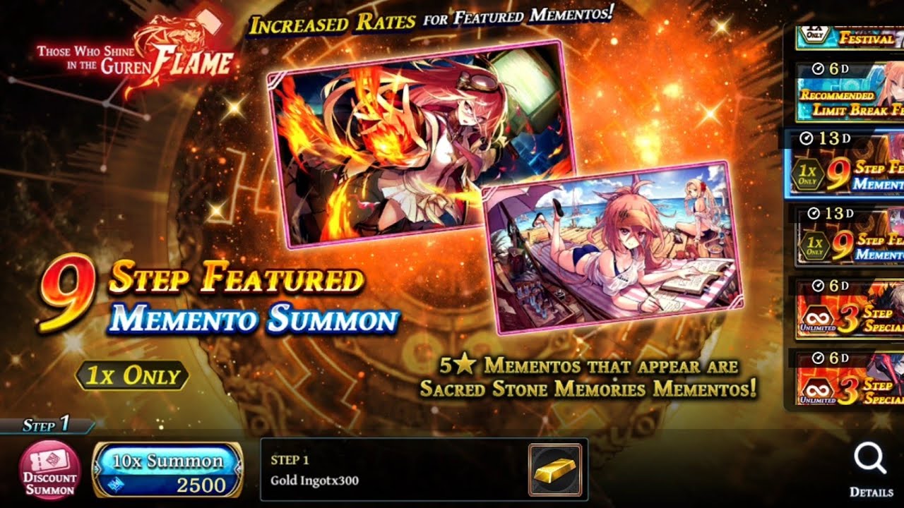 Alchemist Code Gl - Summons for New Kaya memento ️ - YouTube