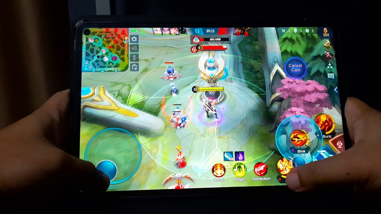 Huawei Matepad Pro Gameplay- Mobile Legends Full Game! - YouTube