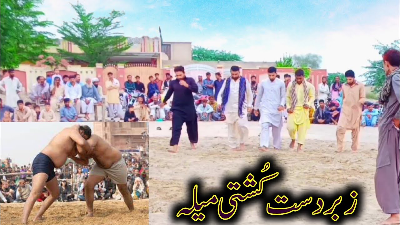 All Pakistan village kushti mela/Village gym/Village wrestler/Village ...