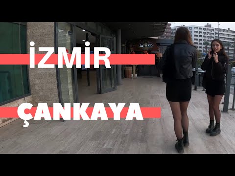 IZMİR TURKEY 2023 Cankaya, Basmane 10 February Walking Tour | 4K ULTRA HD 60 Fps