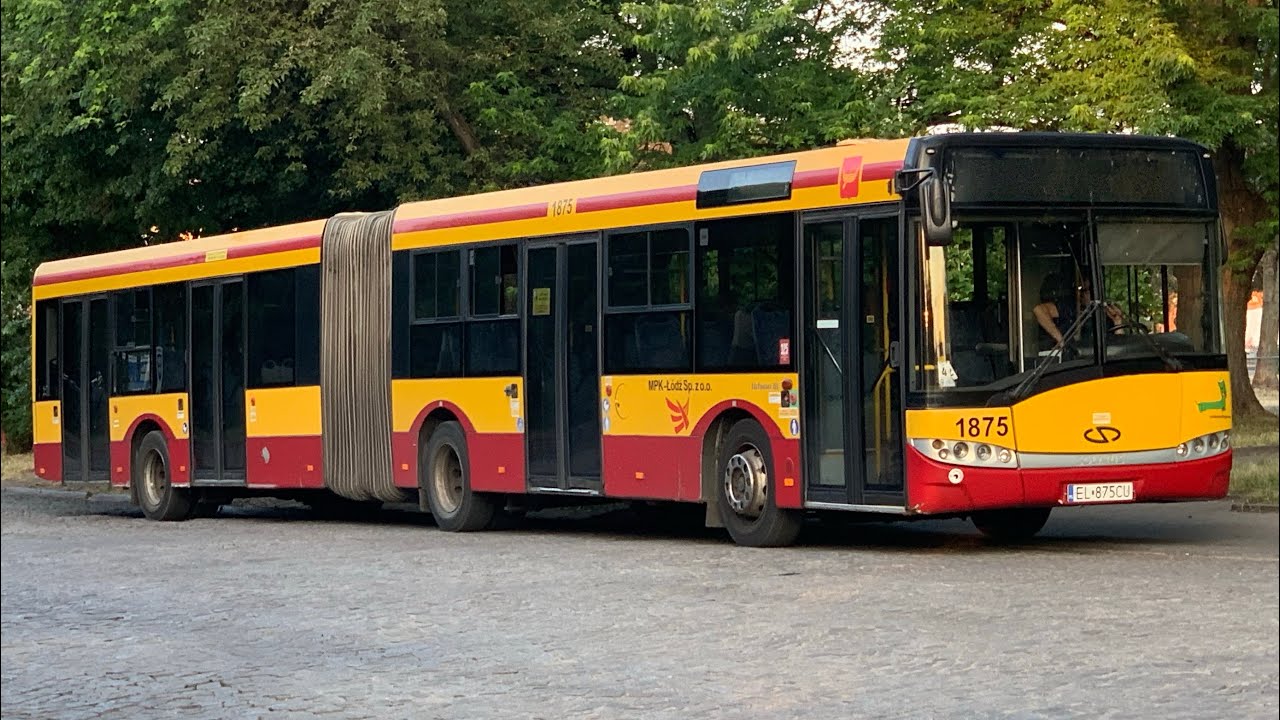 MOST ♪ Solaris Urbino 18 III BTS #1875 - MPK Łódź linia Z7 🚌 - YouTube