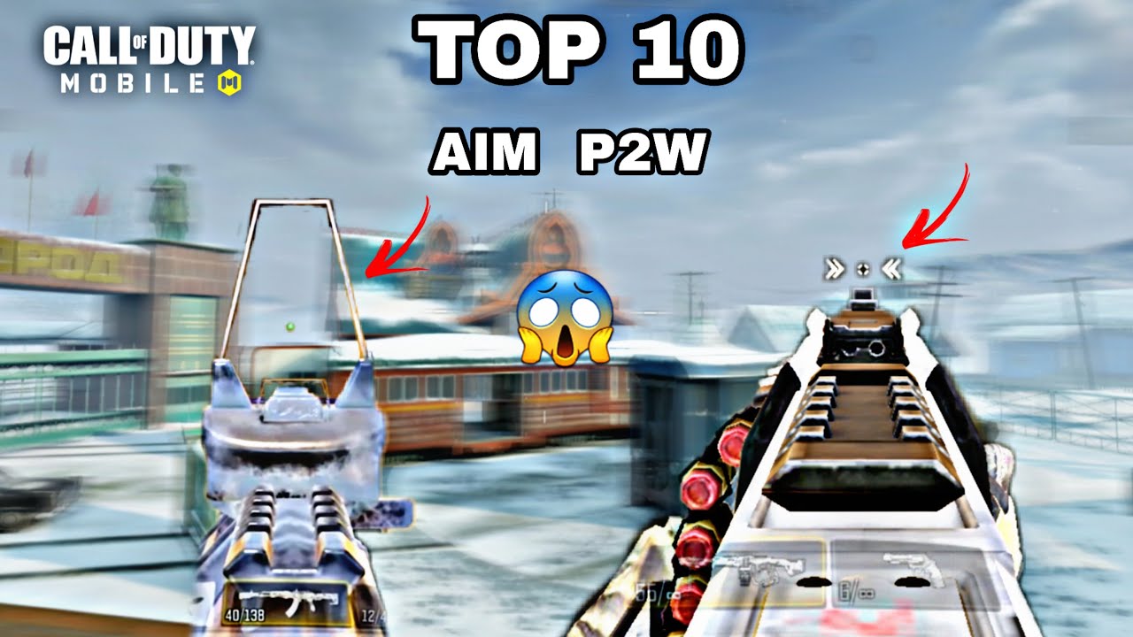 Top 10 Iron Sights Pay To Win - In COD Mobile - YouTube