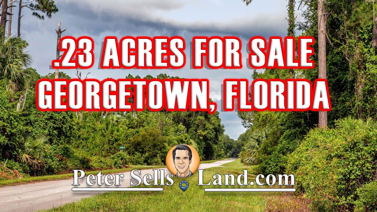 .23 Acres Vacant Land in Georgetown, FL (Putnam County) - YouTube
