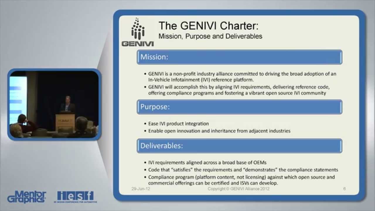 The GENIVI Alliance: Open Source Collaborative Development in IVI - YouTube