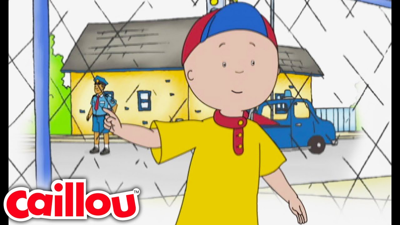 Caillou de politieagent | Caillou Nederlands - WildBrain | Leren voor ...