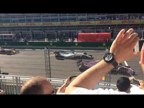 F1 2017 Azerbaijan Grand Prix Start, Absheron B Grandstand