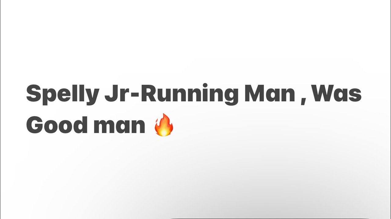 Spelly Jr x Billz Running Man & RUNNING PEOPLE OVER Music Video ...