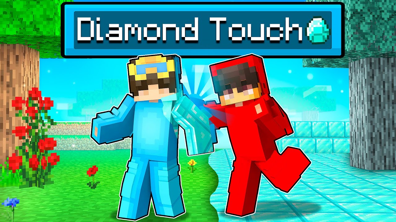 Cash Has A DIAMOND TOUCH In Minecraft! - YouTube