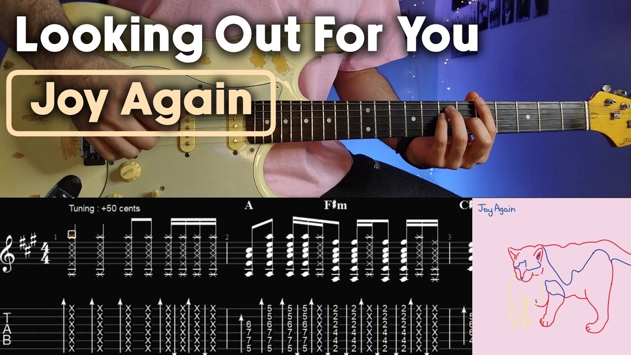 Joy Again-Looking out for you(Guitar tabs/tutorial/lesson) - YouTube