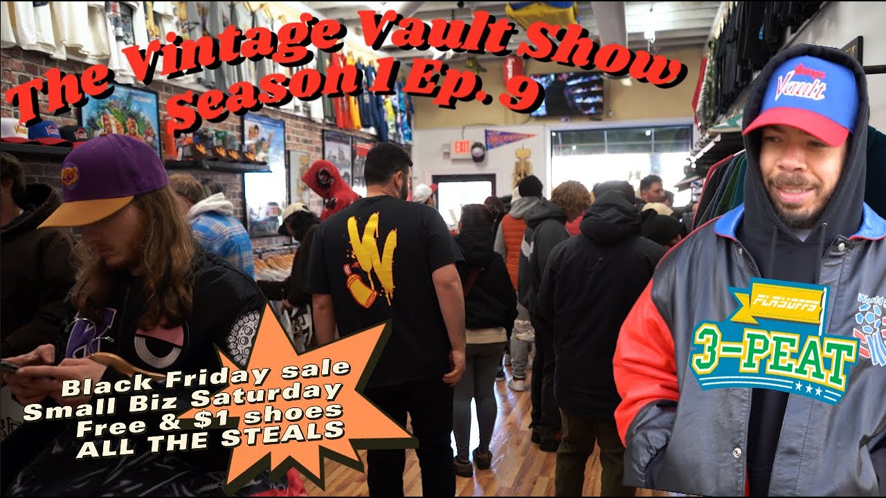 The Vintage Vault Show Episode 9! Black Friday, Sneaker Buyouts, Free ...