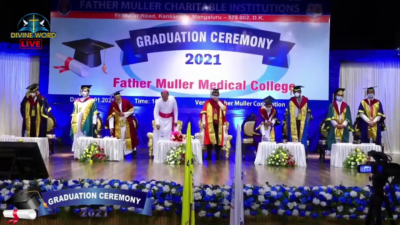 Graduation Day 2021| Fr Muller Medical College | Father Mullers ...