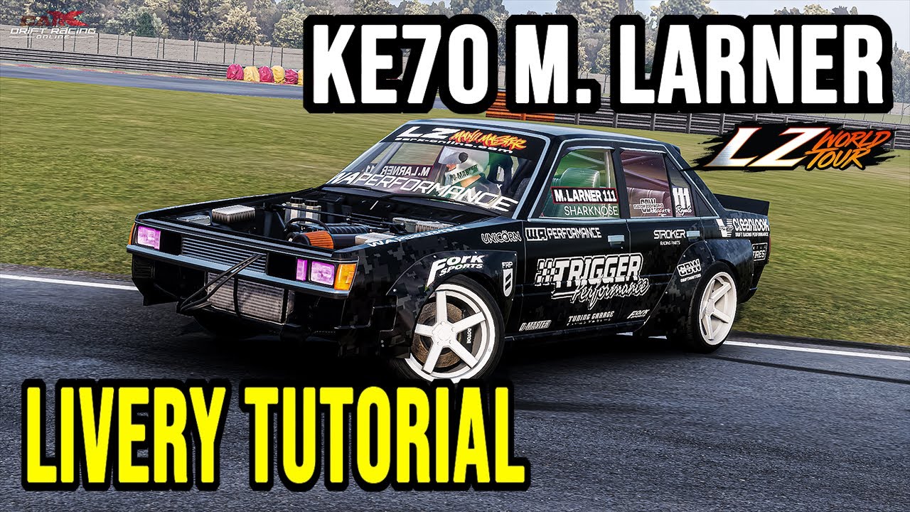 CarX Drift Racing Online - KE70 M. Larner LZWT [Livery Tutorial] - YouTube