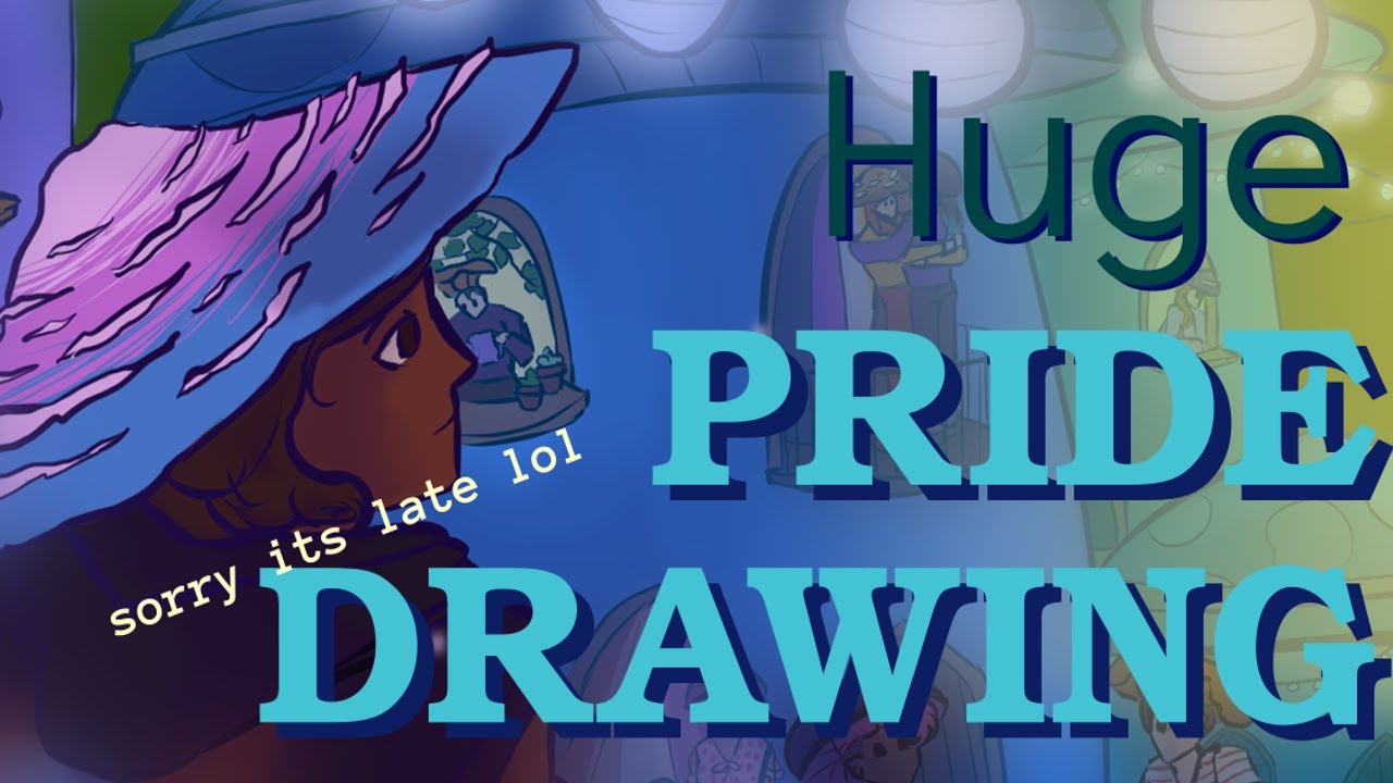 Pride Month 2021 Landscape (Speedpaint) - YouTube