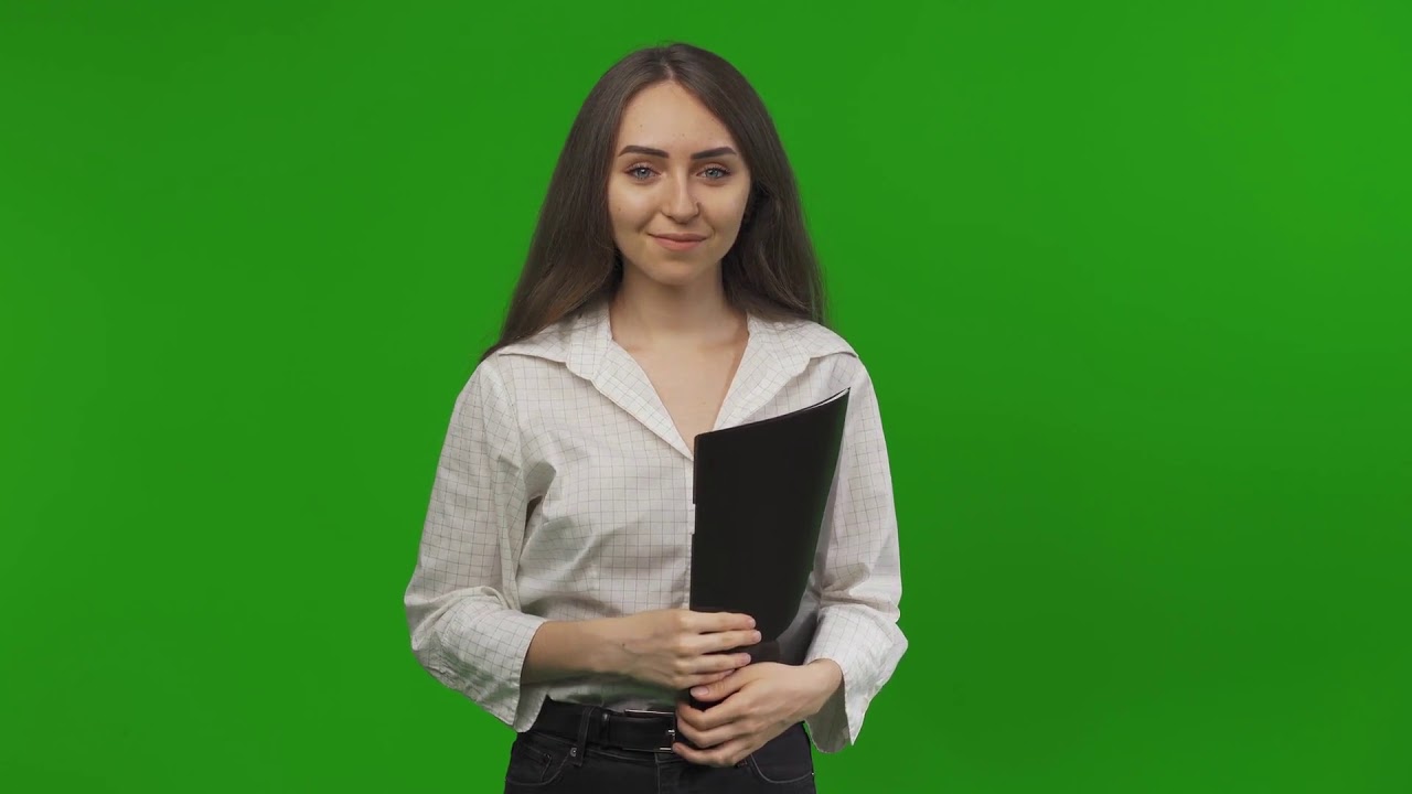 Students with green screen - Chroma Key - No Copyright - YouTube