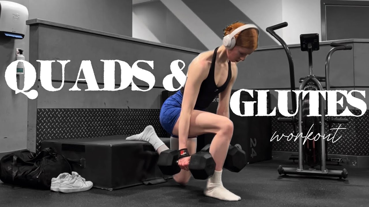 KILLER QUADS & GLUTE WORKOUT *you'll feel this the next day!* - YouTube