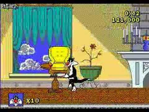 Tweety and Sylvester Game Part - YouTube