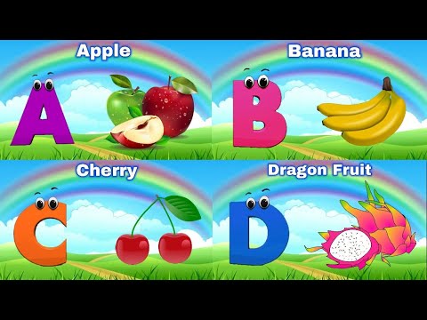 Phonics for Kids| Fruits ABC song| Learn ABC and Alphabet Letters ...