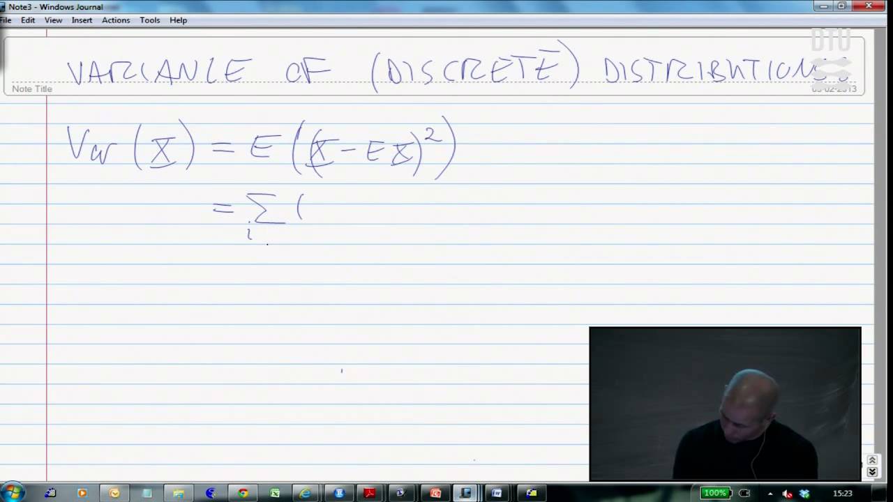 Extra Math lecture 2: The derivation of the variance formula - YouTube