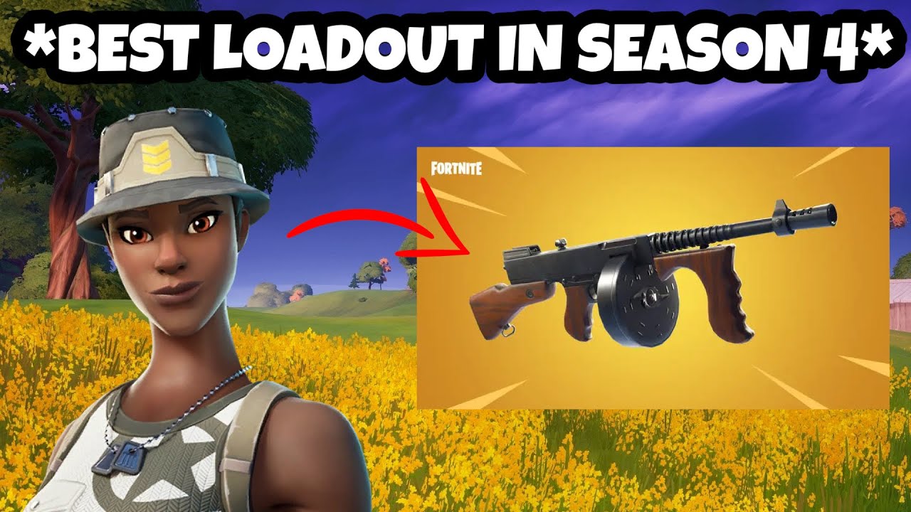 *BEST* LOADOUT IN FORTNITE SEASON 4 + NEW META - YouTube