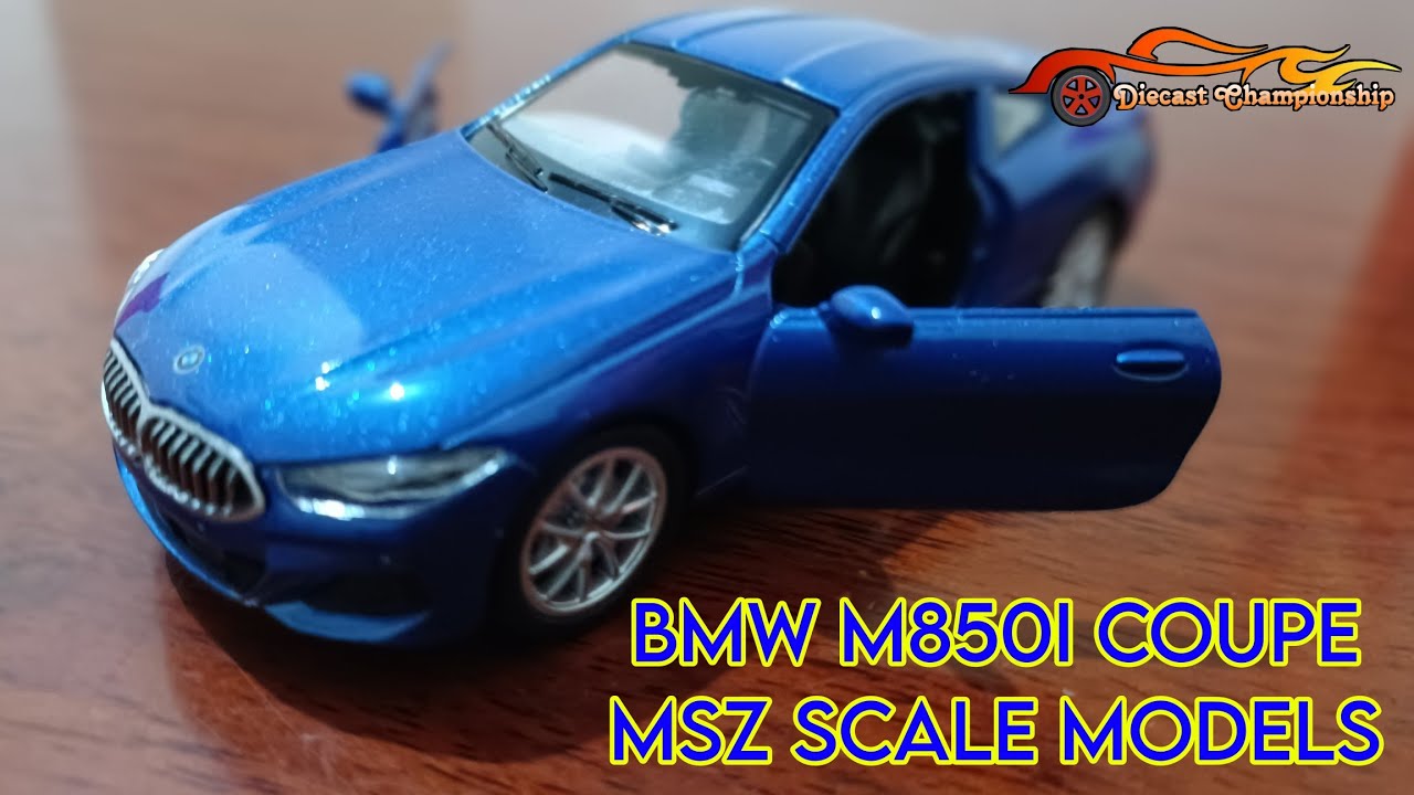 ASMR Model Cars BMW M850I COUPE, MSZ Scale Racing, Super Realistic ...