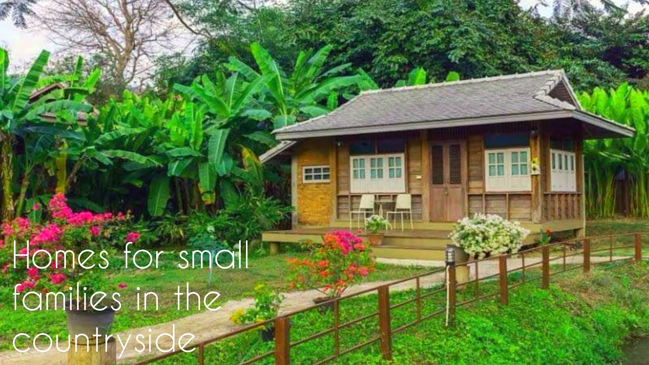 Home small for family In the countryside - YouTube