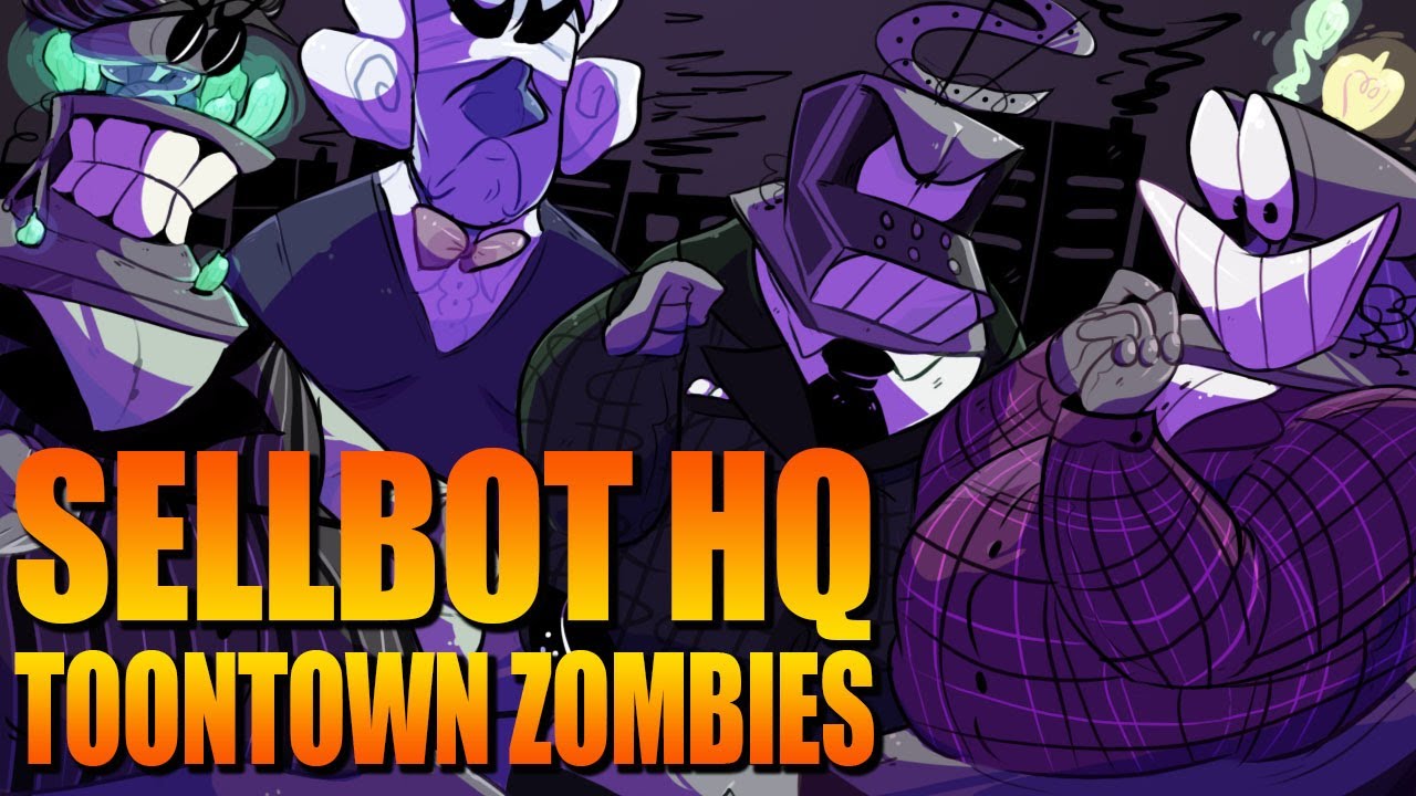 TOONTOWN ZOMBIES: SELLBOT HEADQUARTERS (Call of Duty Zombies Map) - YouTube