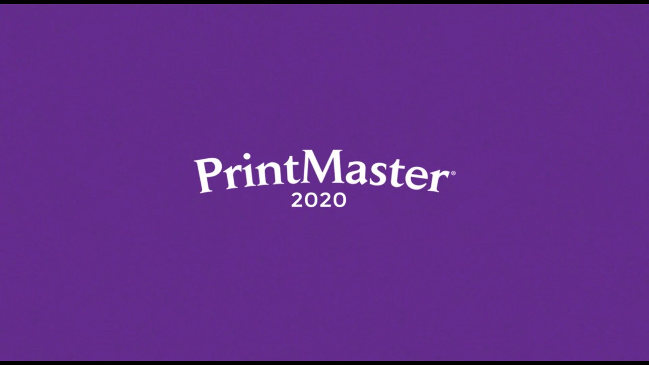PrintMaster 2020 Tutorials - Quick Review of New UI - YouTube