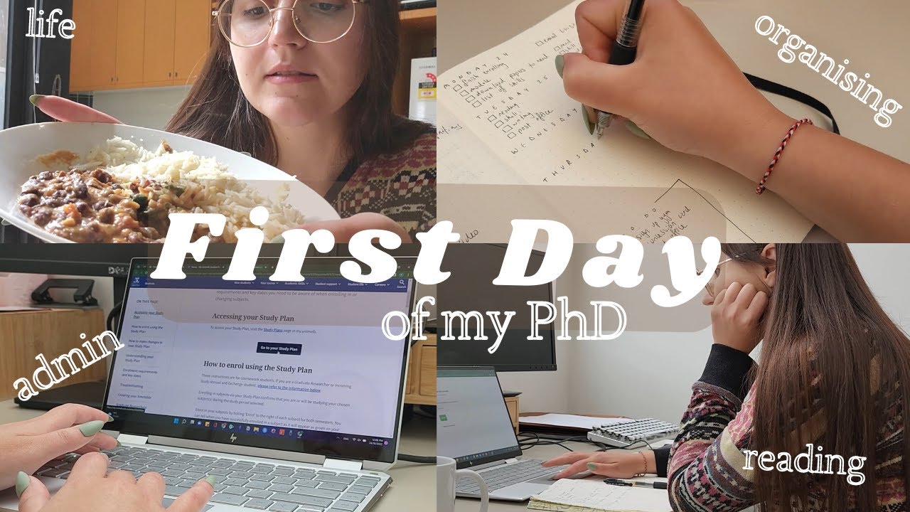 First day as a PhD student - PhD vlog 1 - YouTube