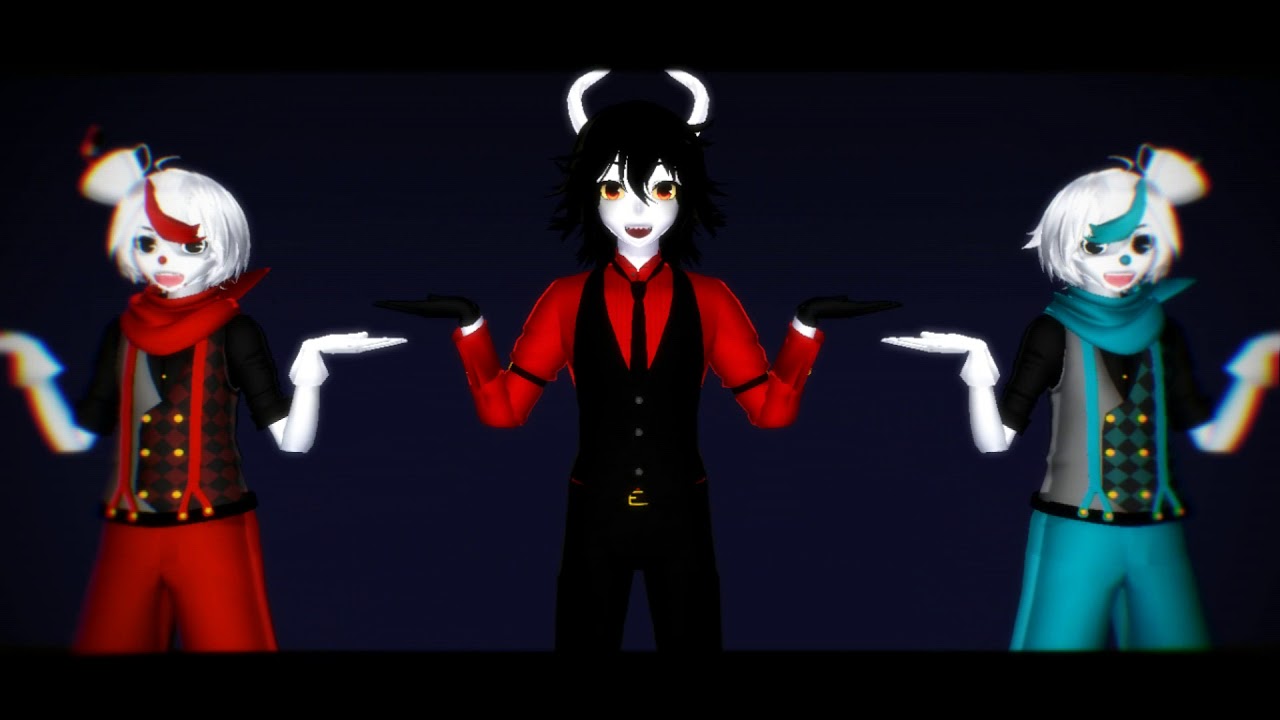 [Cuphead X MMD] Wonderland meme (Motion DL) - YouTube