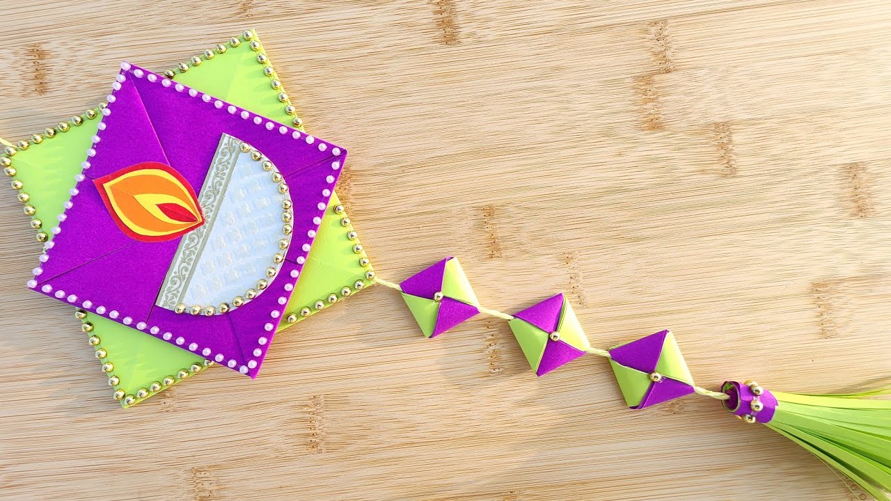 Origami Diya | Paper Candle | Easy Paper Crafts | Diwali decoration ...