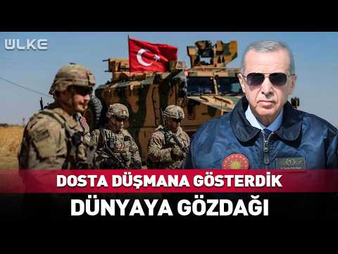 Dosta Düşmana Gösterdik! Erdoğan'dan Dünyaya Gözdağı