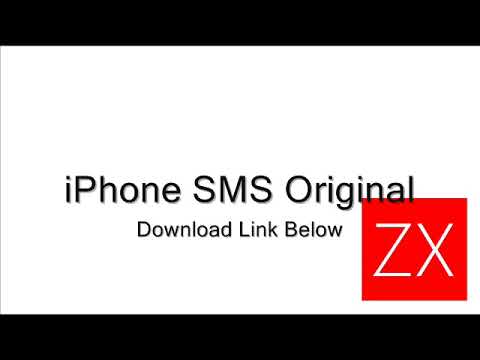 iPhone SMS Original - Apple - YouTube