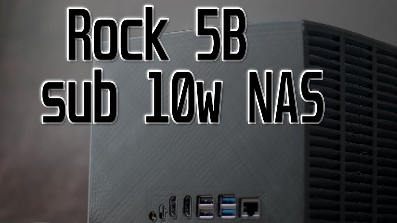 Ultra low power 24TB NAS - YouTube