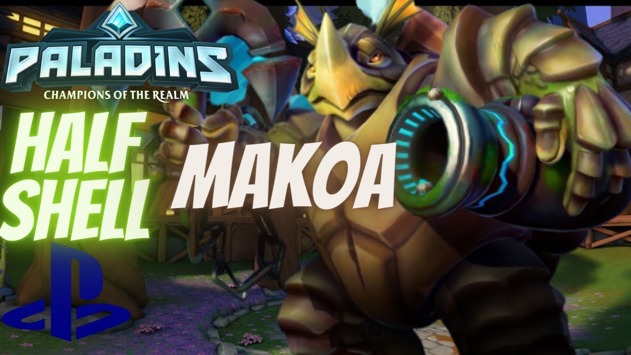 Paladins Half Shell Makoa Talent l Full Shield RESET l Casual PS4 ...