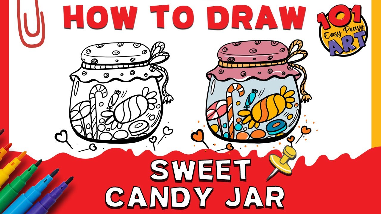 How to DRAW A WITCH'S BREW POT | CUTE HALLOWEEN ART - YouTube