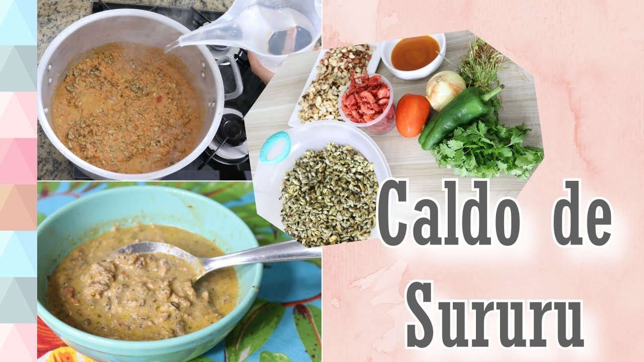 CALDO DE SURURU NORDESTINO! Receita rápida e prática. - YouTube