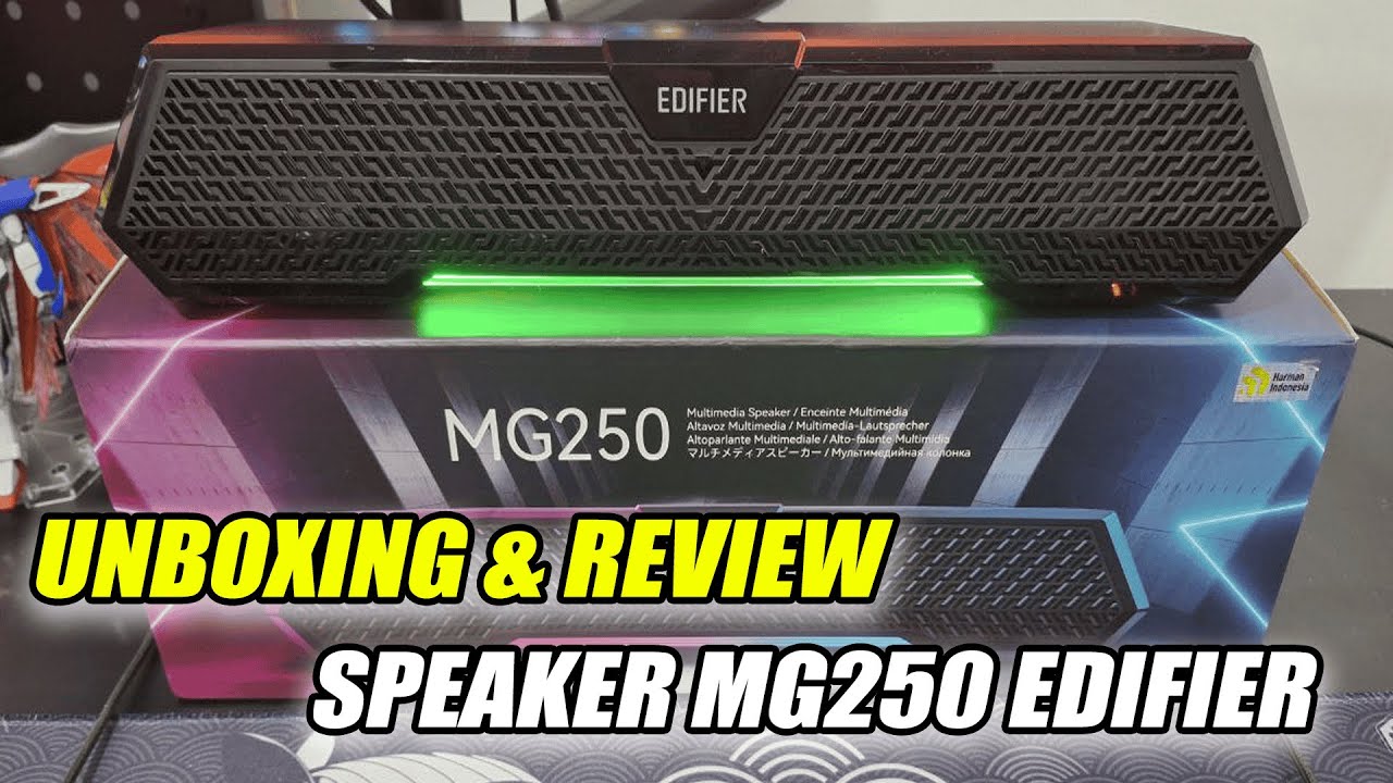UNBOXING Multimedia Speaker MG250 Edifier - YouTube