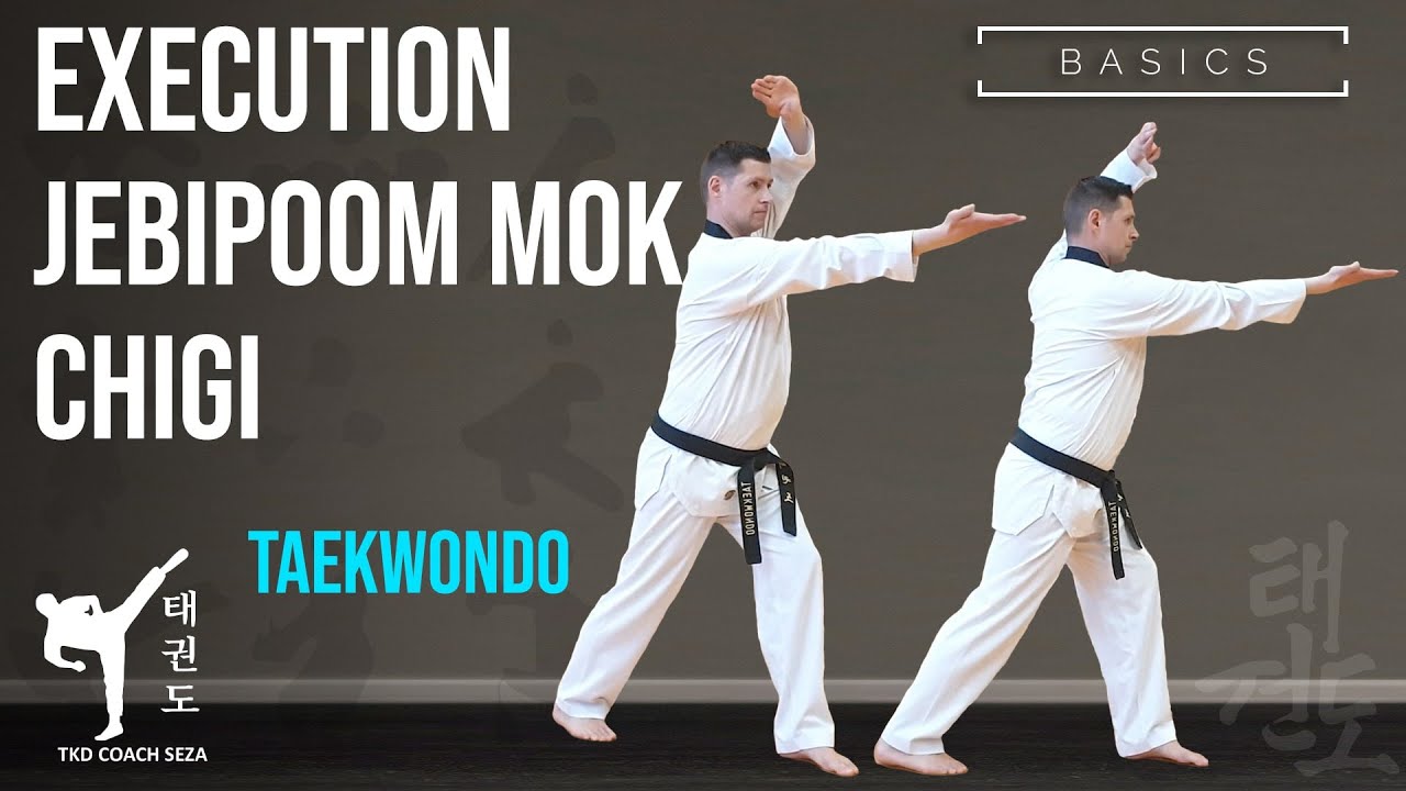 Ausführung Jebi Poom Mokchigi Taekwondo (Tutorial) - YouTube
