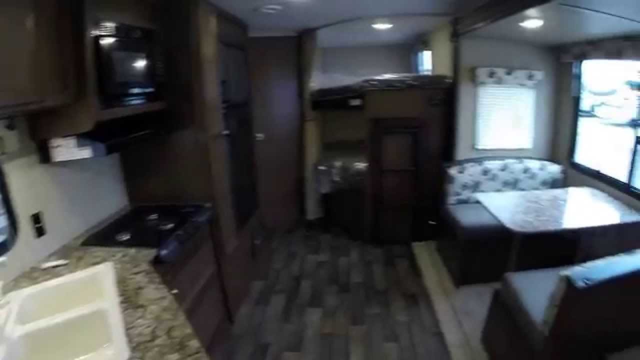 2016 Keystone Hideout 272 LHS Bunk House Travel Trailer - YouTube