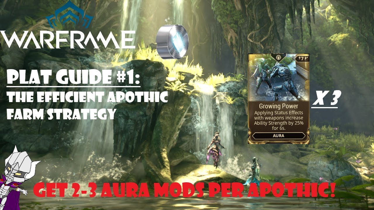 Warframe Plat Guides - The Efficient Apothic Farm - YouTube